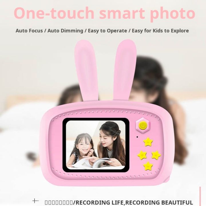 Small SLR digital mini rabbit photo toy camera video shooting cartoon ...