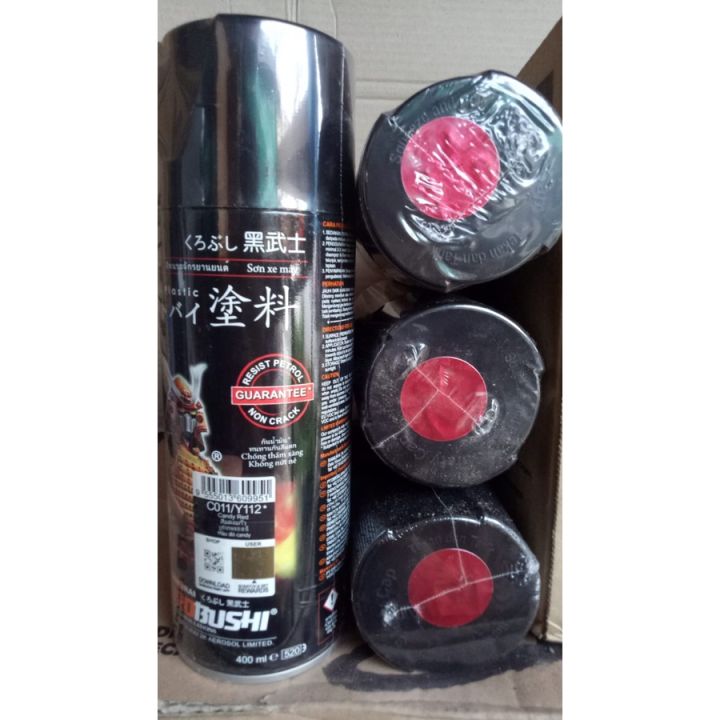 pilok pilox samurai y112 candy red y112* merah candy 400ml samurai ...