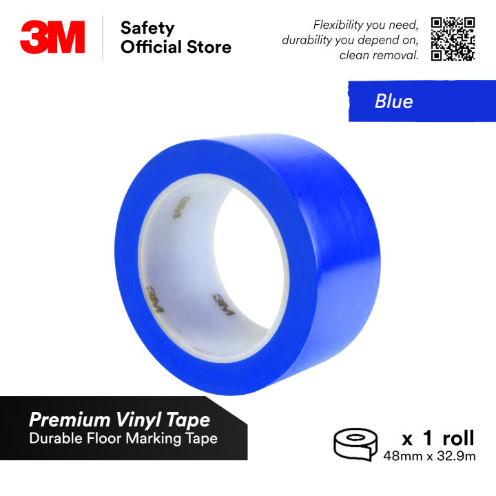 3M™ 471 Vinyl Tape/ Floor Tape/ Social Distancing/ Safety Markings/ PVC ...