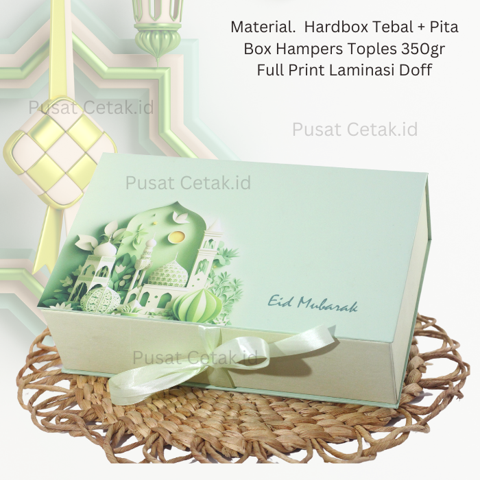 Kotak Hampers Toples Lebaran / Box Hampers Toples Lebaran / Hard Box ...