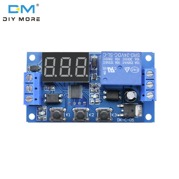 【100% Original】diymore 24V 1 CH 1 Channel Time Delay Relay Control Module Digital Led Display ...