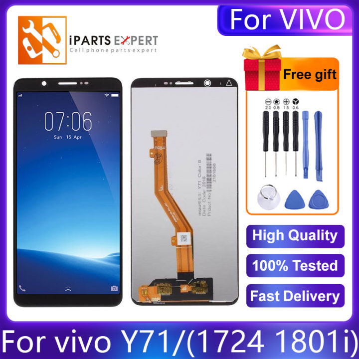 IPARTSEXPERT Original LCD For vivo Y71 LCD vVvo Y71i 1724 1801i Touch ...
