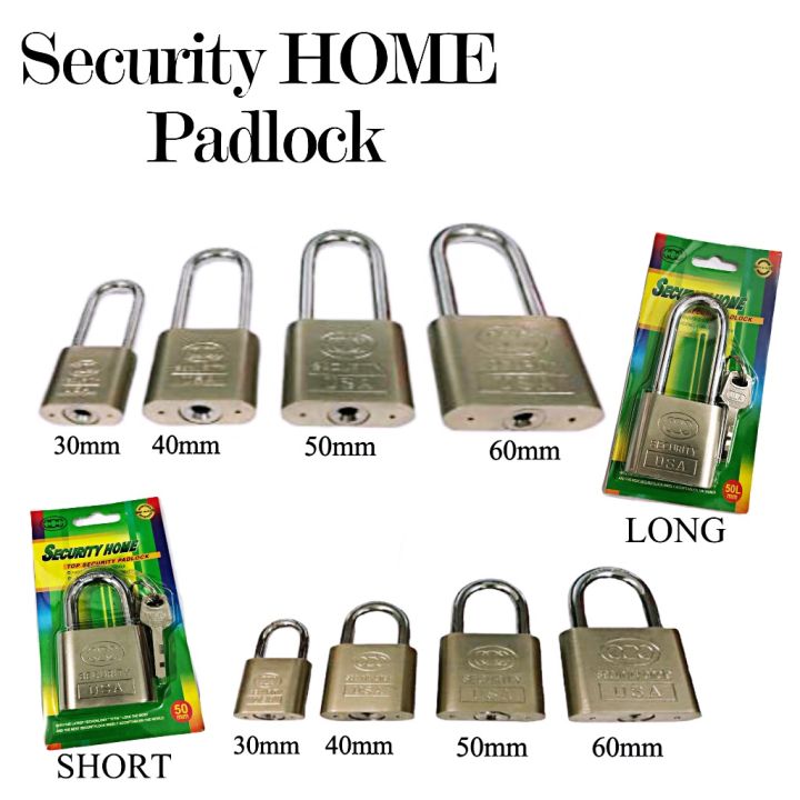 Security Home Padlock Good Quality 30mm, 40mm, 50mm, 60mm | Lazada PH