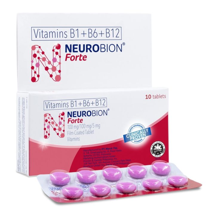 Neurobion 5000 mg Tablet - 10s | Lazada PH