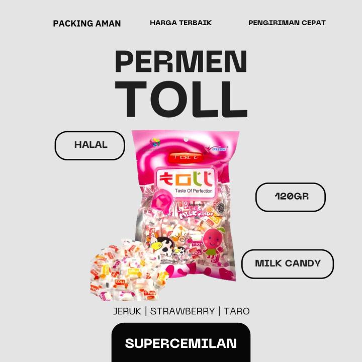 Permen TOLL Assorted Milk Candy Permen Susu 120 Gram | Lazada Indonesia