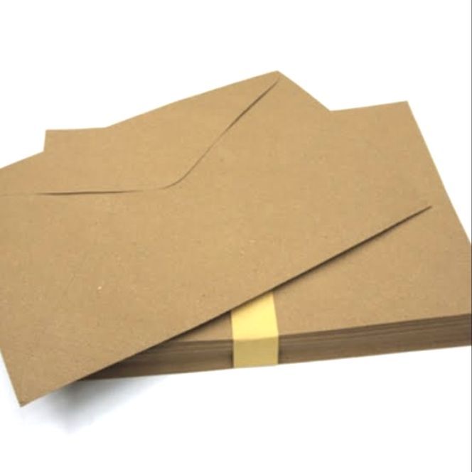 1pack Brown Envelope Long (50pcs/pack) | Lazada PH