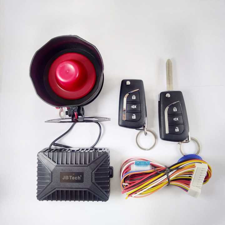 Alarm Mobil JT889 Model Kunci Lipat Flip Model Kunci Toyota Innova ...