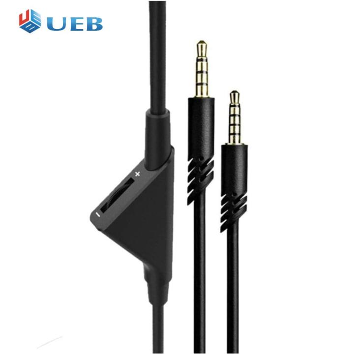 2.0M/6.5 Feet Replacement Cable Cord with 3.5mm Jack Headset Cord Lead ...
