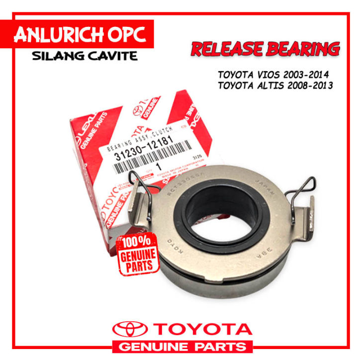 Toyota Genuine Clutch Release Bearing Toyota Vios 2003 - 2014/ ALTIS ...