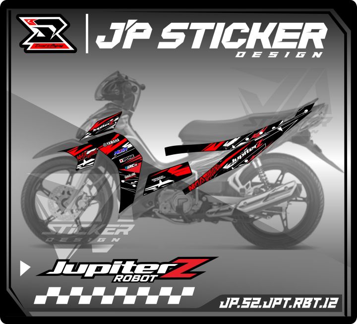 JUPITER STICKER STRIPING JUPITER ROBOT - STIKER STRIPING LIST MOTOR ...