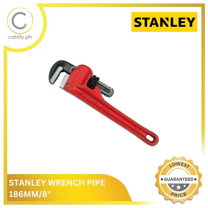 Stanley Pipe Wrench 186mm/8" | Lazada PH