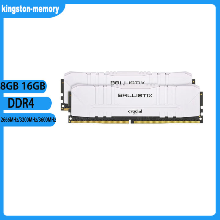 Ballistix Ram Ddr4 8gb 16gb 2666mhz 3200mhz 3600mhz Desktop Gaming