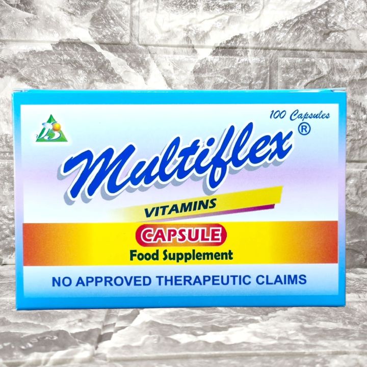MULTIFLEX Multivitamins 100 Capsules | Lazada PH