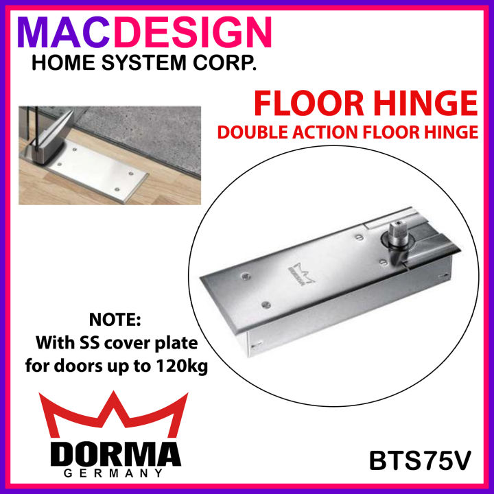 DORMA BTS75 FLOOR HINGE MACDESIGN HOME (OFFICIAL SELLER) | Lazada PH