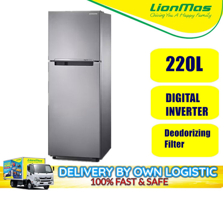 SAMSUNG 203L DIGITAL INVERTER REFRIDGERATOR RT20FARVDSA FRIDGE | Lazada