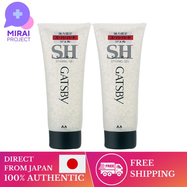 [Direct from Japan] MANDOM GATSBY Styling Gel Super Hard 200g x 2 set | Lazada PH