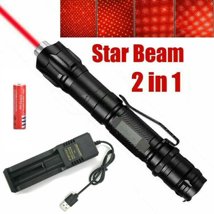 Powerful 532nm Military 8000m Green Laser Flashlights Pointer ...