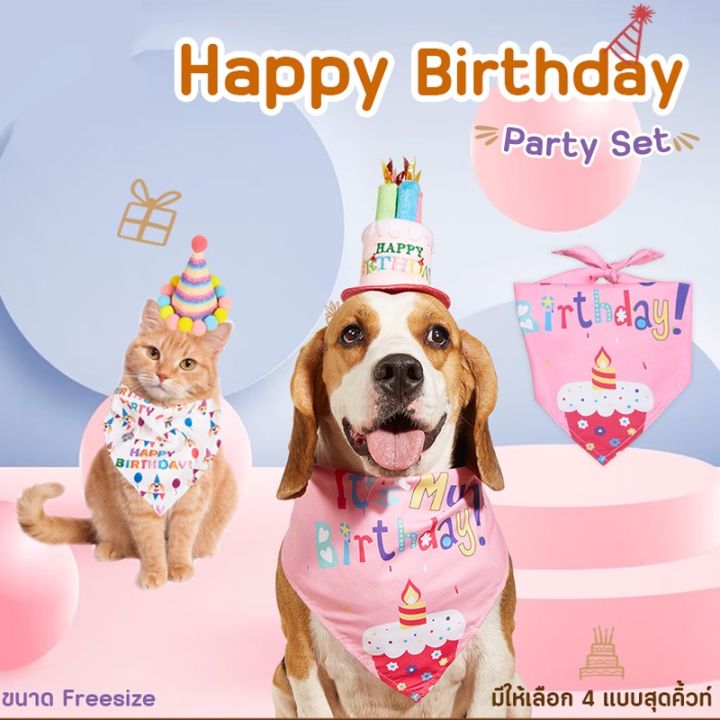 【Junjun】เซตวันเกิดน้องหมาน้องแมว | Lazada.co.th