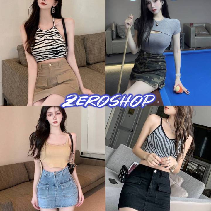 Zero shop🐰พร้อมส่ง🐰 (Zero-197/1987) กระโปรงกางเกงยีนส์สั้น ใส่ง่ายแมตช์ได้กับทุกลุค-NZ | Lazada ...