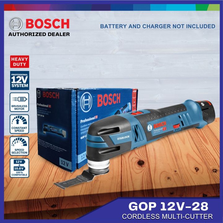 Bosch Multi Purpose Cutter Cordless GOP 12V-28 Solo 06018B50L0 Heavy ...