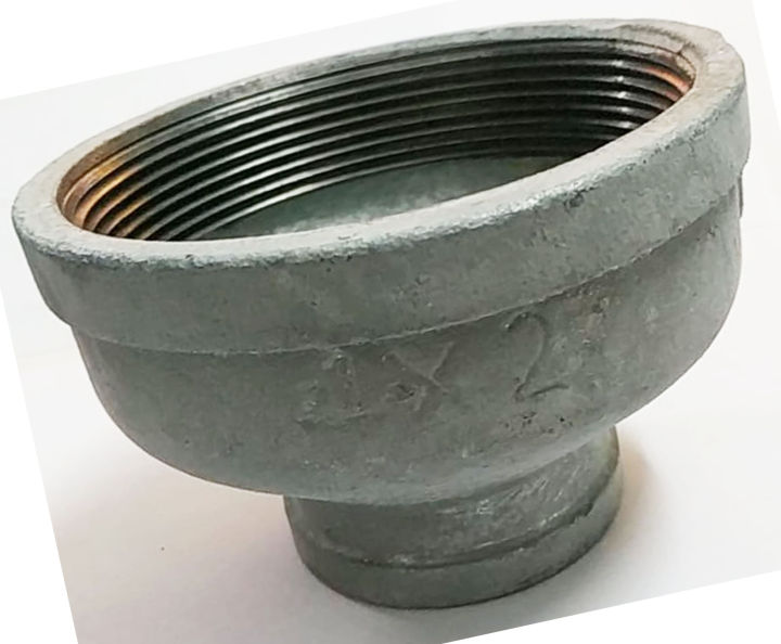 MECH GI BELL REDUCER 4" X 2" SCH40 STANDARD THREADED SCREW TYPE ...