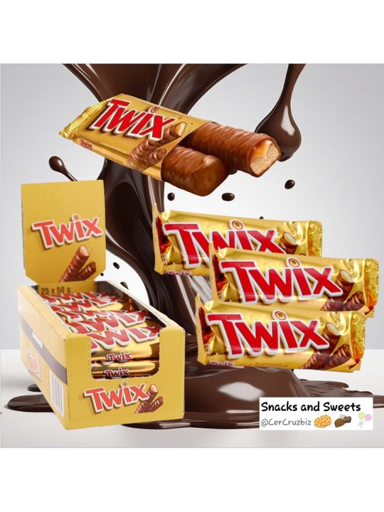 Twix Chocolate, 1 pc. of 50g (good until Dec2024) | Lazada PH