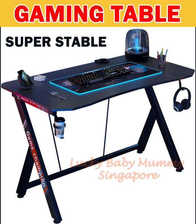 [Local Seller] Carbon Fiber Gaming Table / Desk / Study Table/ Office ...