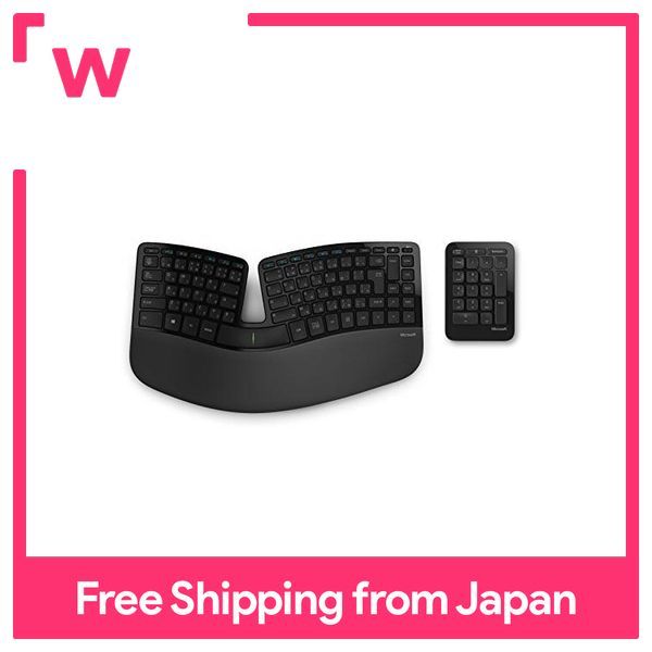 Microsoft Keyboard Wireless/Ergonomic Design Sculpt Ergonomic Keyboard ...