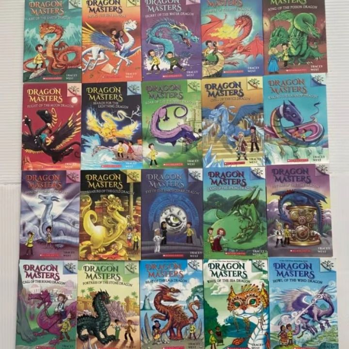[The Newest Version]Dragon Masters 27 books set English adventures book ...