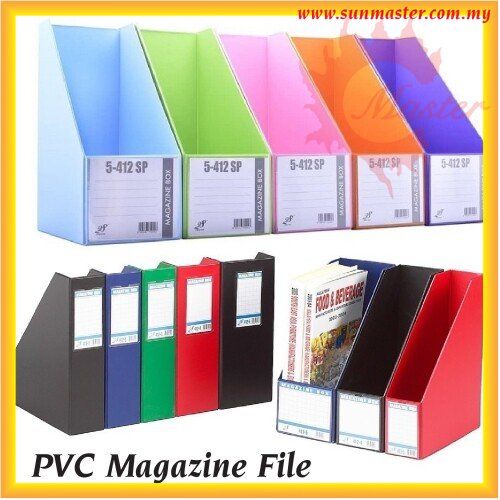 PVC Magazine Box File | Magazine Box Holder | Fail Lipat / Magazine ...