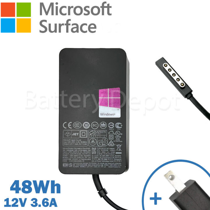 Microsoft Surface Adapter ของแท้ สำหรับ Surface Pro & Pro 2 / Surface ...