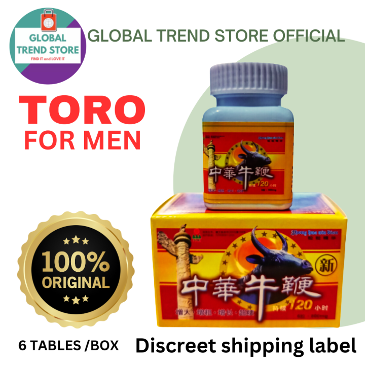 Original Toro 6 tablets for Men | Lazada PH