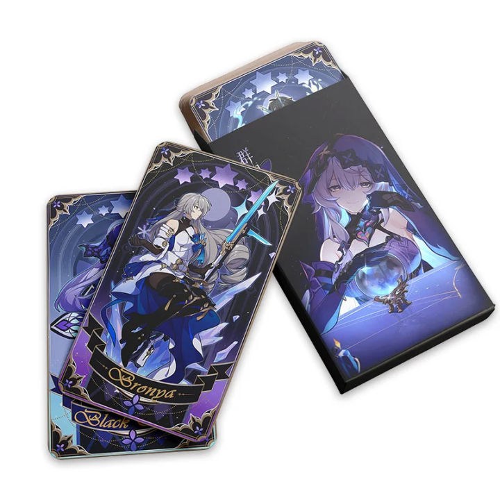 PCS-14 Anime Cosplay Honkai Star Rail FABLE OF STARS Tarot Board Game ...