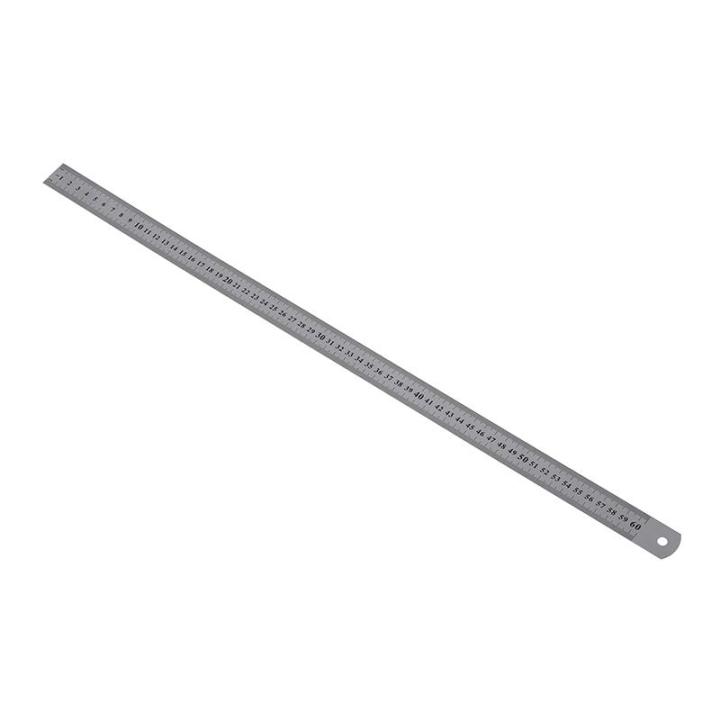Stainless Steel 60cm 23.6 Inch Measuring Long Straight Ruler | Lazada