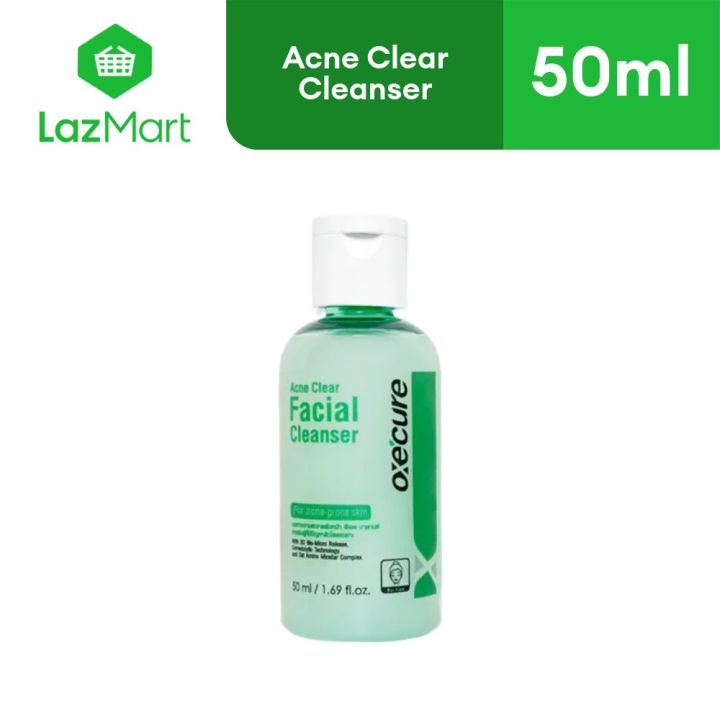 OXECURE Acne Clear Facial Cleanser 50ml | Lazada PH