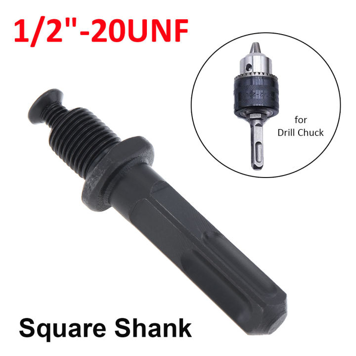 1/2 20UNF 3/8 24UNF Male Thread Screw Chuck Adapter Connector Drill ...