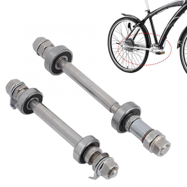 FUGUI Bicycle Parts Durable Front Rear Axle Mountain Bike Bike Shaft ...