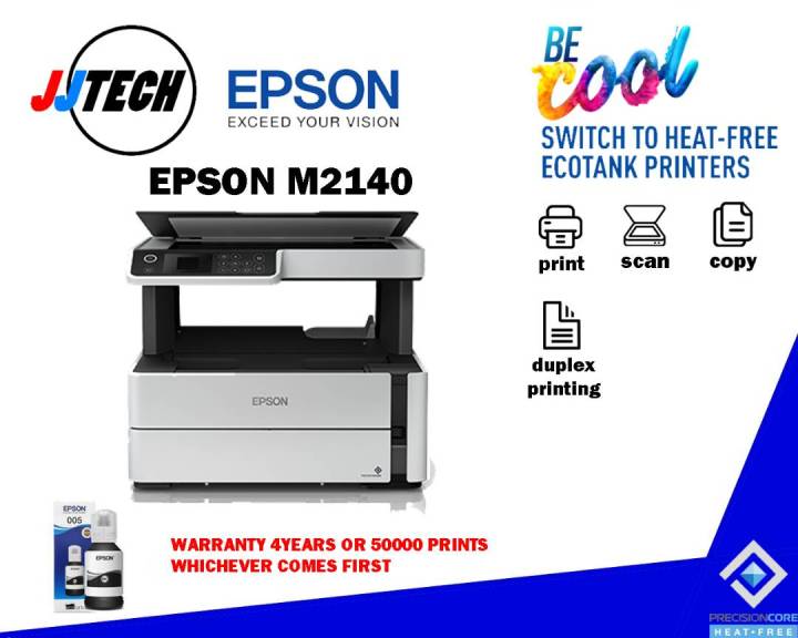 ** EPSON M2140 M2170 M3170 MONOCHROME PRINTER (PRINT, SCAN, COPY) | Lazada