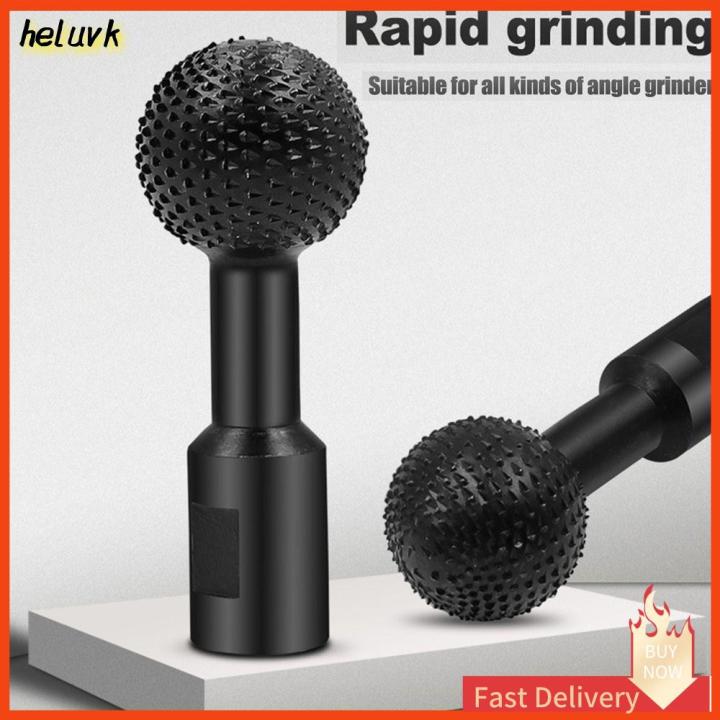 HELUVK Carbon Steel Ball Gouge Spindles Shaped Ball Gouge Angle Grinder ...