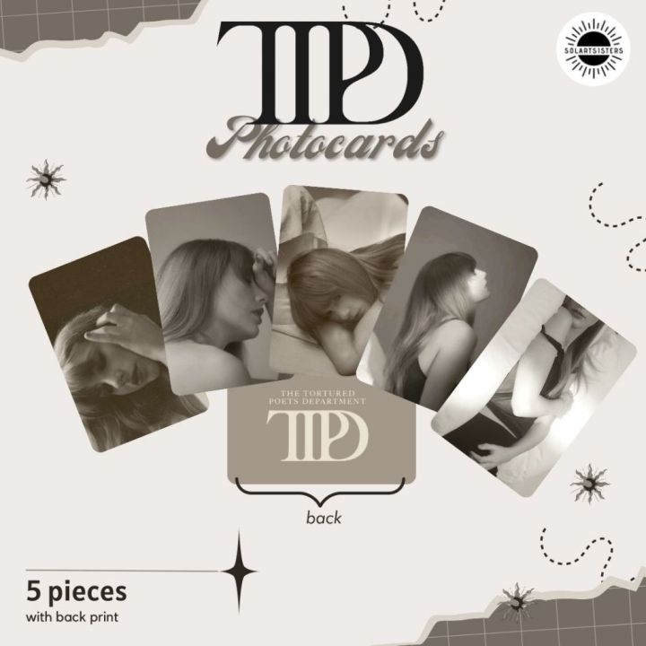 TTPD Fanmade Photocards Inspired Taylor Swift The Tortured Poets ...