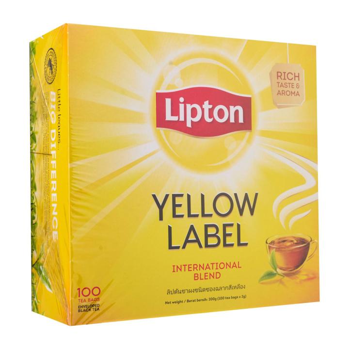 Lipton Yellow Label Tea (Enveloped Bag) | Lazada Singapore