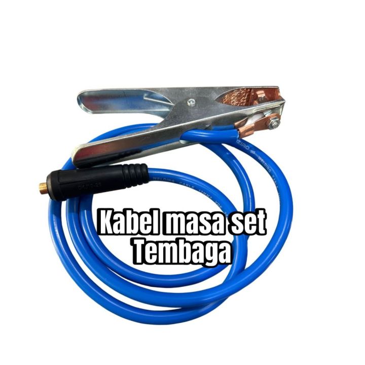Kabel masa set stang ground 300a tang las jepit kabel las masa 300a ...