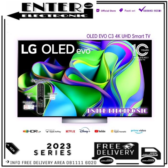 LG OLED55C3PSA - OLED EVO 4K SMART TV 55 INCH LG 55C3 55C3PSA OLED55C3 ...