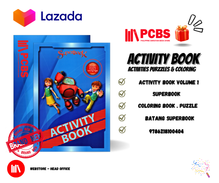 PCBS Activity Book Volume 1 (ACTIVITIES, PUZZLES & COLORING PAGES ...