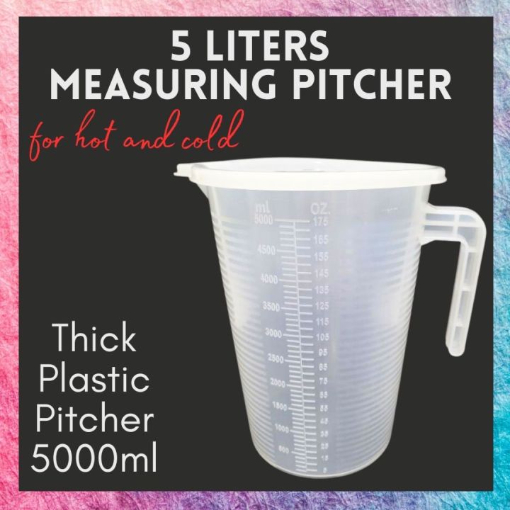 (LAZ 5) Measuring Pitcher with Takip 5 Liters | Lazada PH