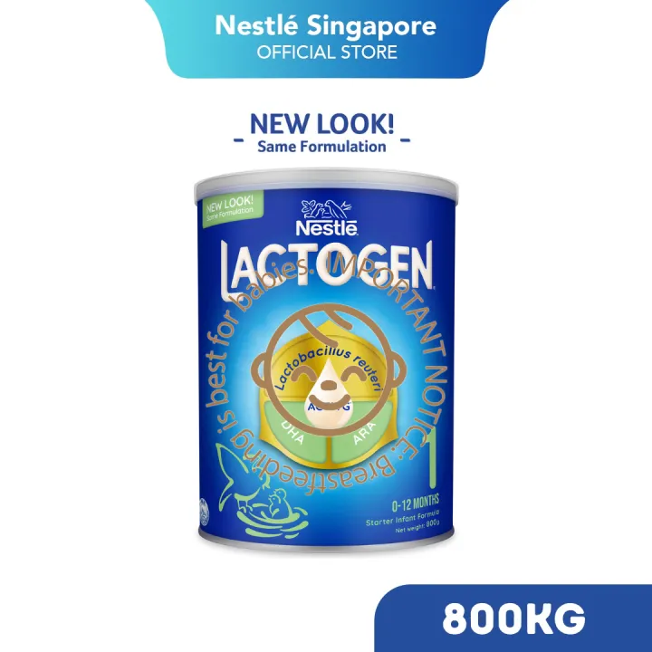 Nestle Lactogen Stage 1 Starter Infant Formula 800g - From 0-12 Months ...