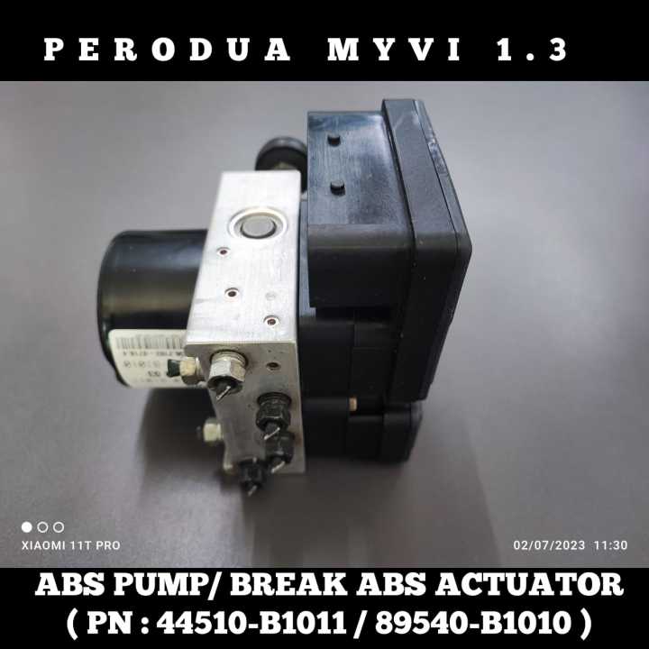Original PERODUA MYVI 1.3 Abs Pump ( PN : 44510-B1011 / 89540-B1010 ...