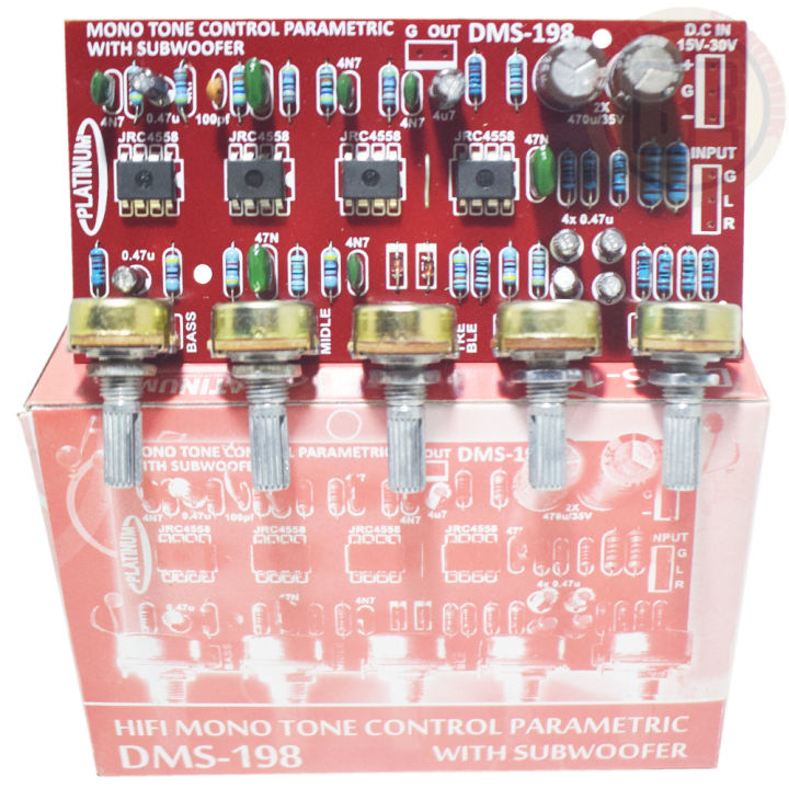 Kit Tone Control Parametric Mono plus Subwoofer DMS-198 | Lazada Indonesia