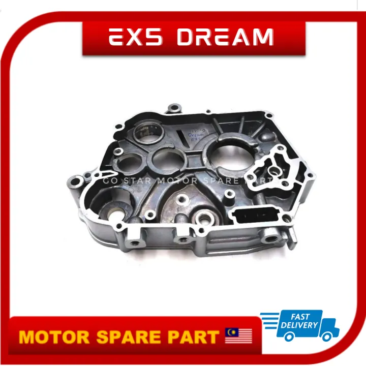 HONDA EX5 DREAM LH CRANKCASE ASSY CRANK CASE ENGINE ENGIN COVER TUDUNG ...