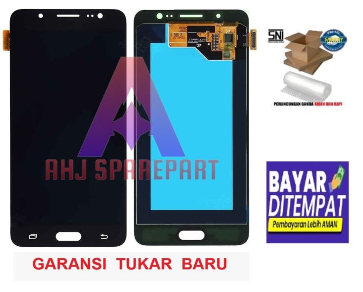 LCD SAMSUNG GALAXY J5 2016 / J510 FULLSET + TOUCHSCREEN / AHJ SPAREPART ...